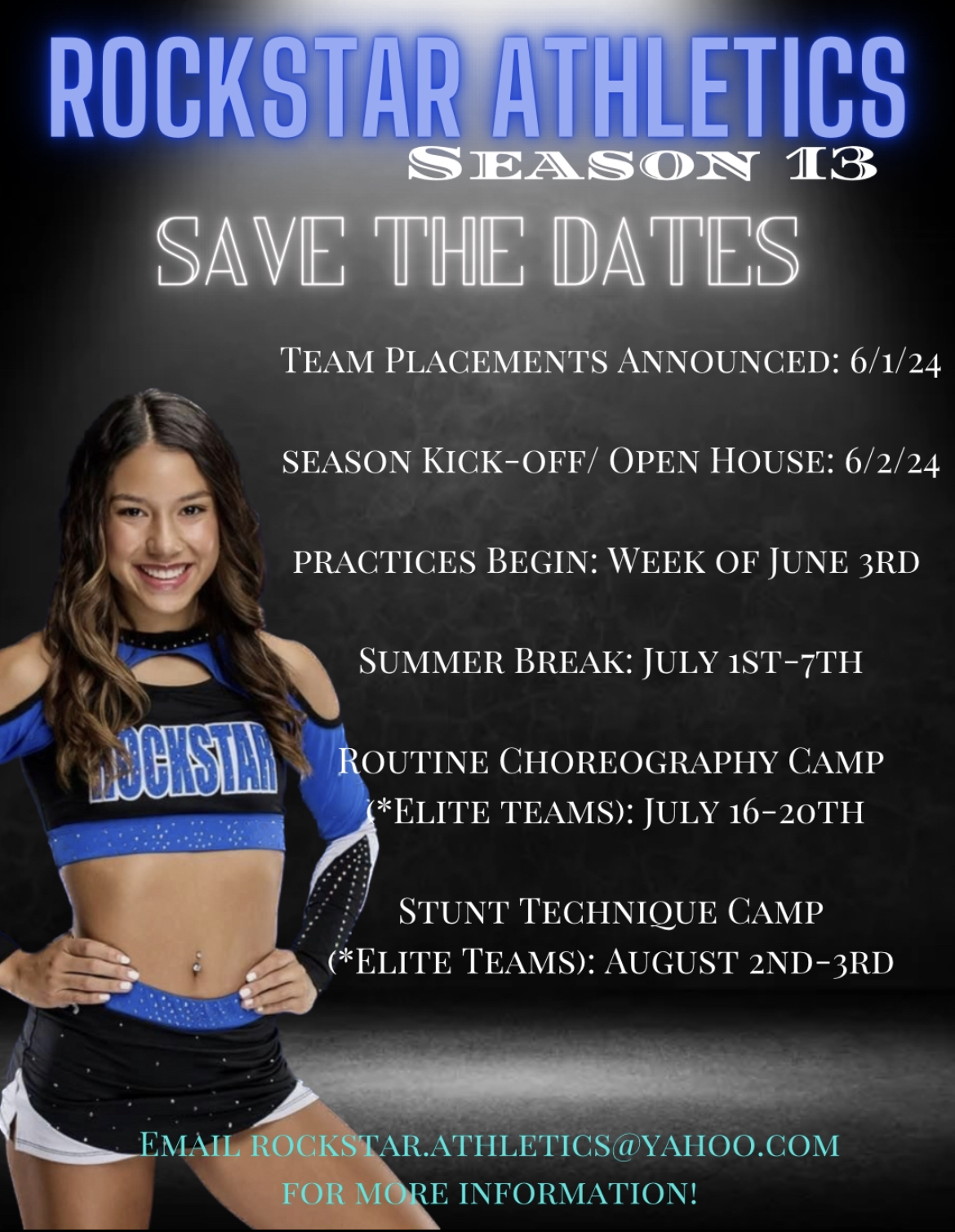 Rockstar Athletics – Elite Cheerleading Program